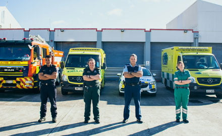 P25 Phase 1 and P25 Phase 2 Multiband Portable Radio