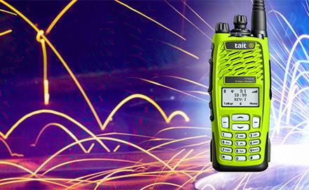 Intrinsically Safe Portable Radios | Tait Communications