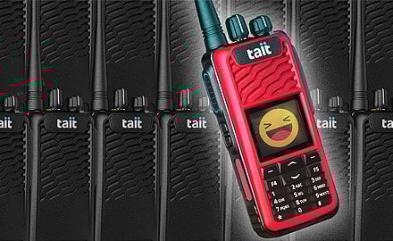 TP3 DMR Portable Radios | Tait Communications