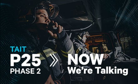 P25 Phase 1 and P25 Phase 2 Multiband Portable Radio