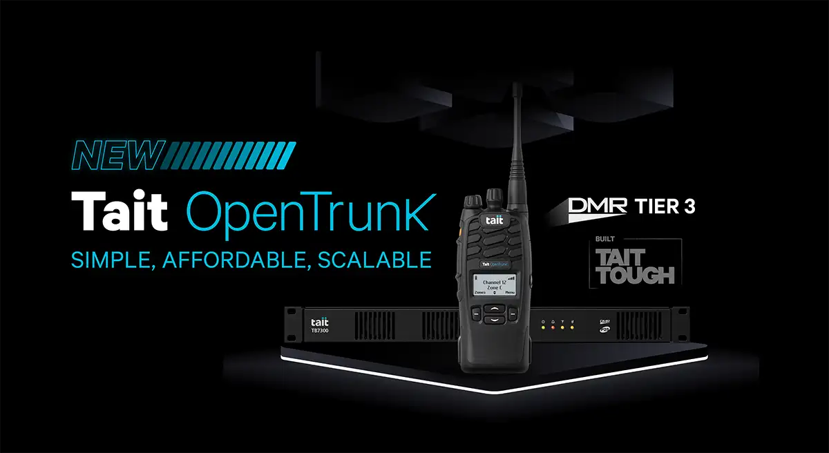Tait OpenTrunk - Scalable & Affordable DMR Tier 3 Trunking Solution ...