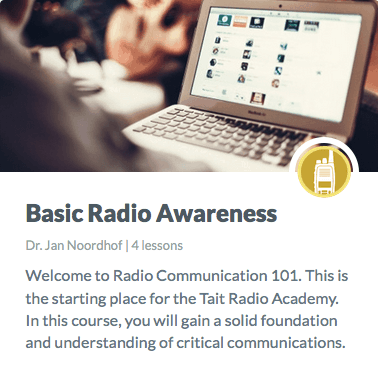 Introduction to Basic Radio Awareness | Tait Communications