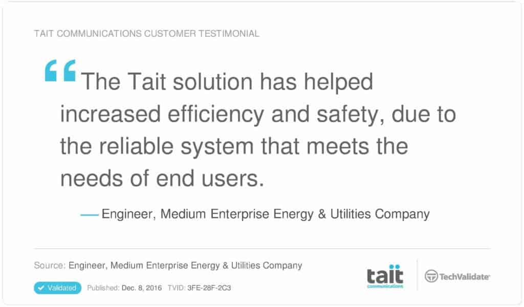 8 Reasons Utilities are Choosing Tait | Tait Communications Blog