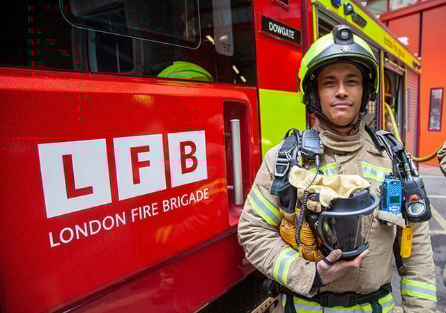 Tait proud to support London firefighters with improved radio ...