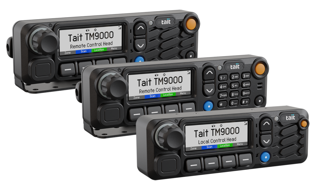 NEW Tait TM9000 Series Mobile Control Heads | Tait Communications Blog