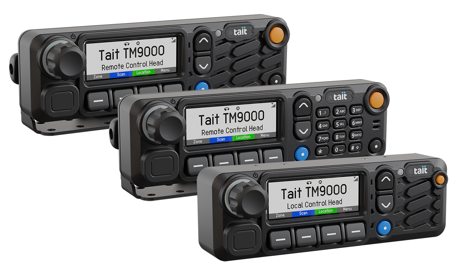 NEW Tait TM9000 Series Mobile Control Heads | Tait Communications Blog