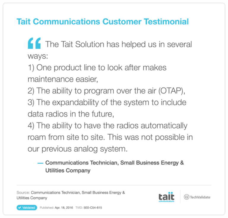 Tait Communications: Our Core Values | Tait Communications Blog