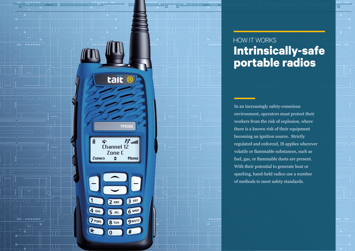 How do Intrinsically-safe portable radios work? | Tait Communications Blog
