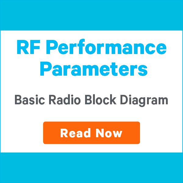 Radio Frequency Performance Parameters – Basic Radio Block Diagram ...