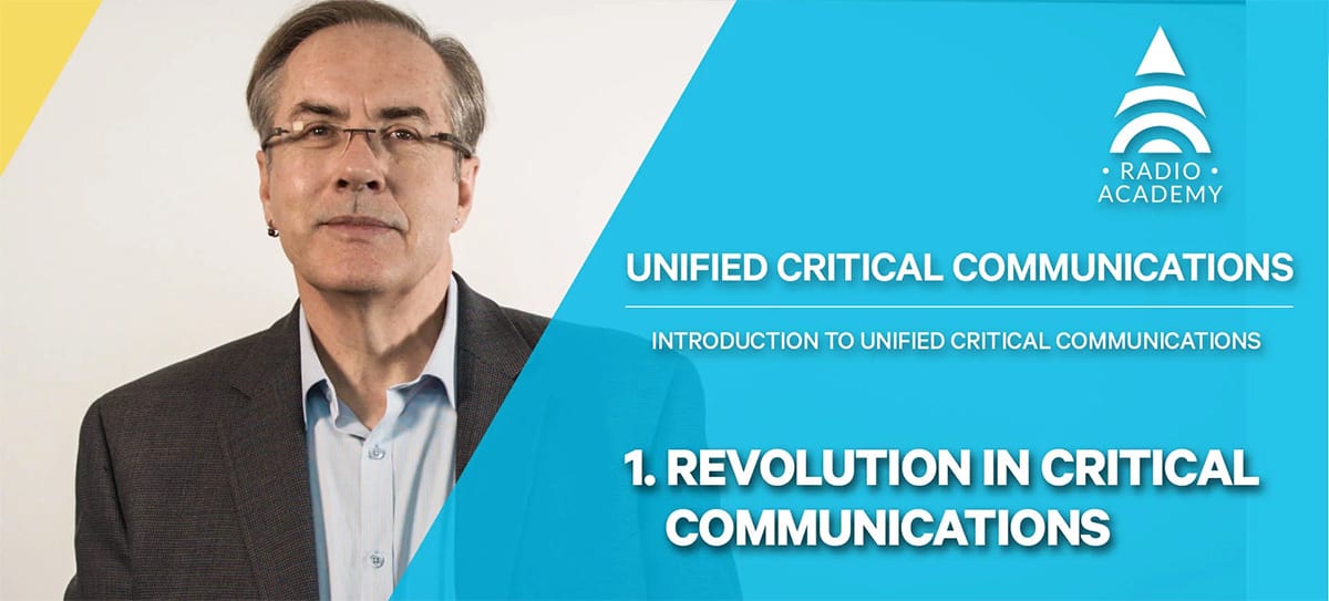 Introduction to Unified Critical Communications: Tait Radio Academy ...